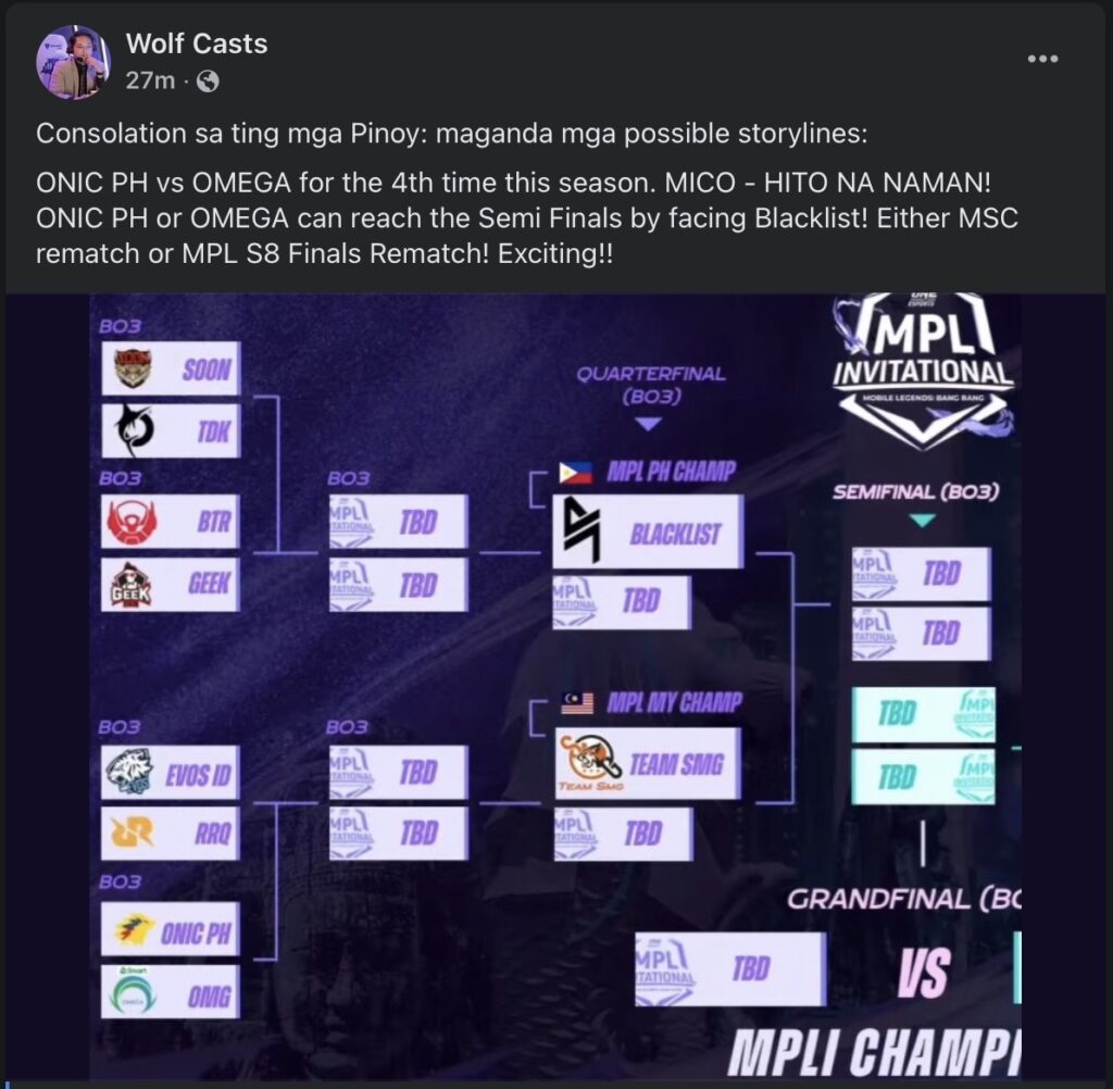 Reaksyon ng Pinoy MLBB personalities sa naganap na MPL Invitational 2021 Captain's Draft | ONE ...
