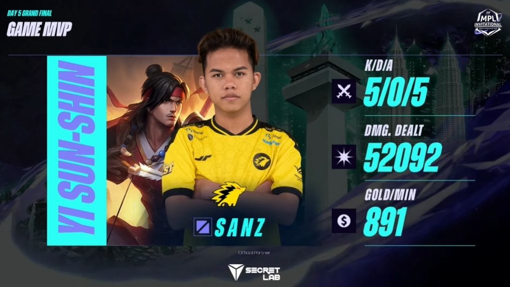 Sanz ng Onic Esports tinanghal na Finals MVP sa MPLI 2021 | ONE Esports ...