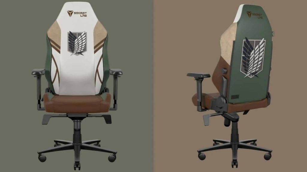 Irepresenta ang Scout Regiment gamit ang Attack on Titan gaming chair ...