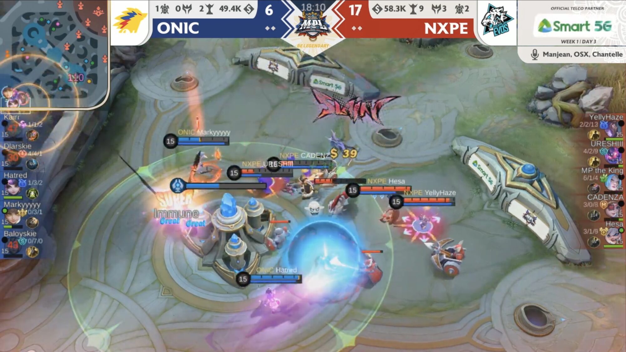 NXPE rookies na sina MP the King at Cadenza bumida sa 2-0 sweep kontra ...