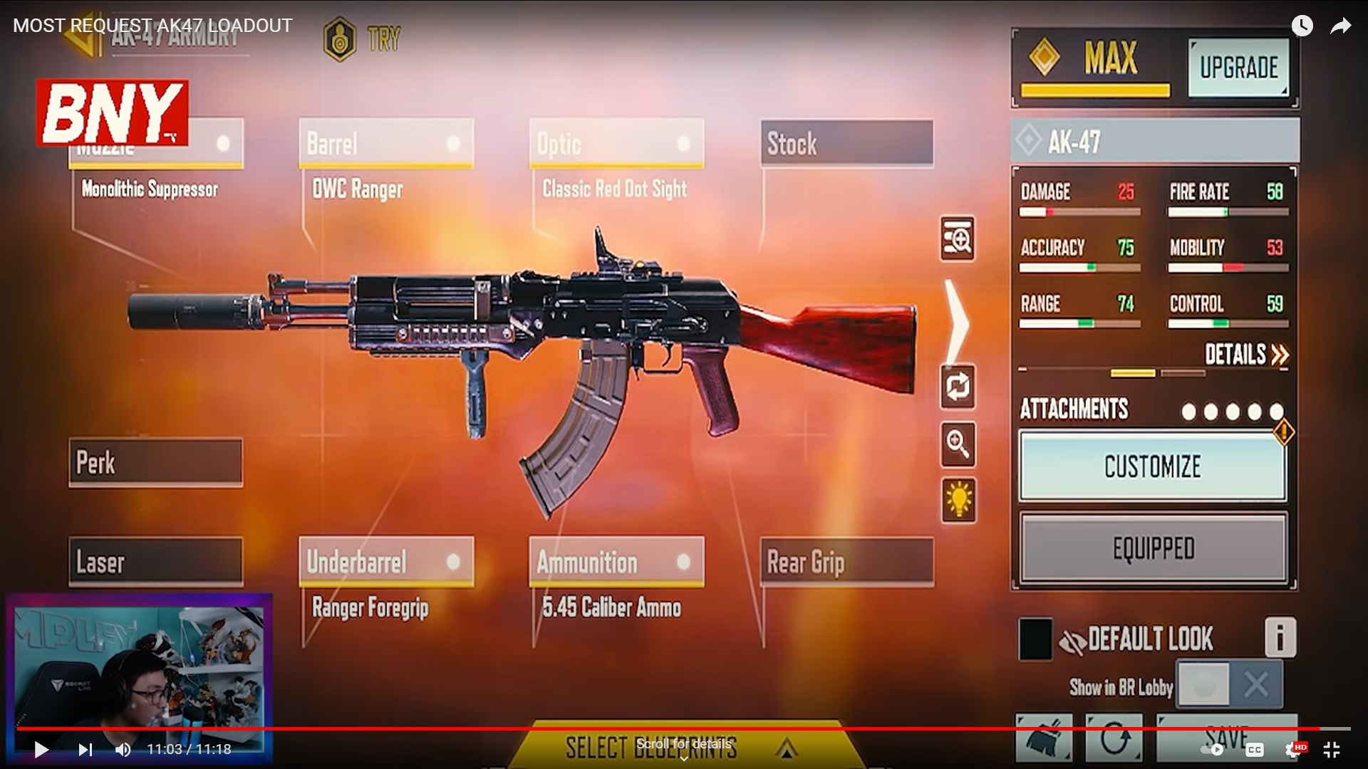 Best AK-47 loadout sa CODM? Sabi ni Blink Gaming, ito na yun | ONE Esports Philippines