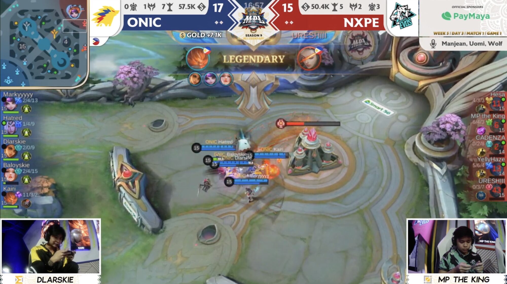 ONIC PH Baloyskie sa bakbakan nila ni NXPE CADENZA: 'As a competitor ...