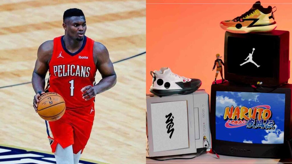 Maging ultimate ninja sa Jordan x Naruto collection ni Zion Williamson ...