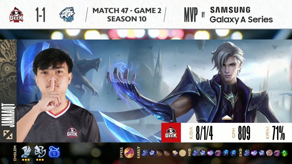 'Di gumana kina Janaaqt at Geek Fam ID ang pasabog na 'to ng EVOS ...