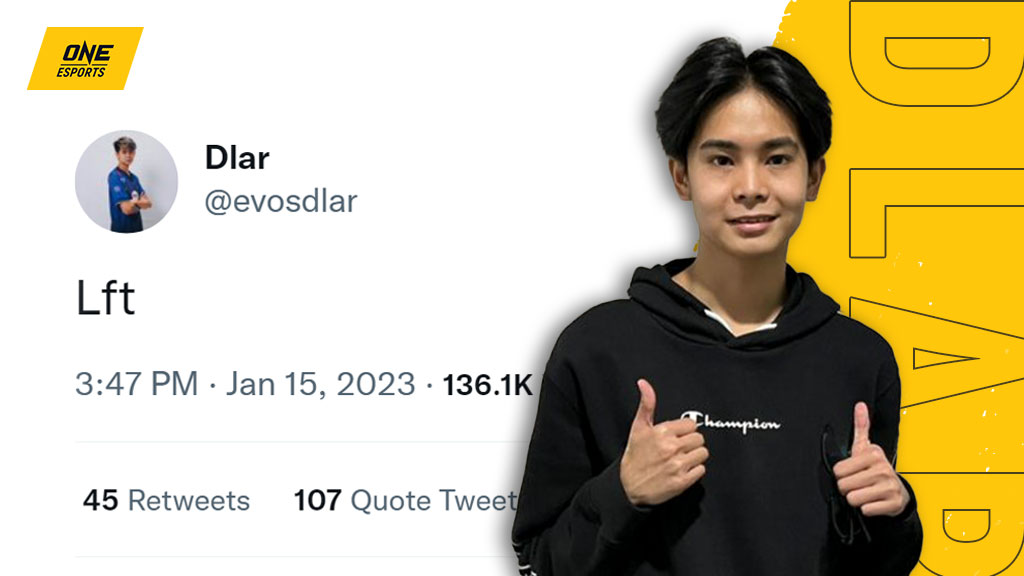 Eksklusibo: Dlar ipinaliwanag ang kanyang 'Lft' tweet | ONE Esports ...